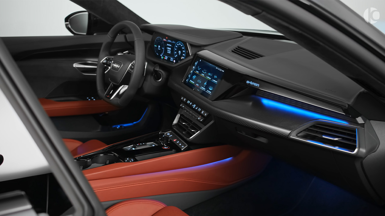 Detailed Look at the Futuristic Interior Audi Electric Super Sedan