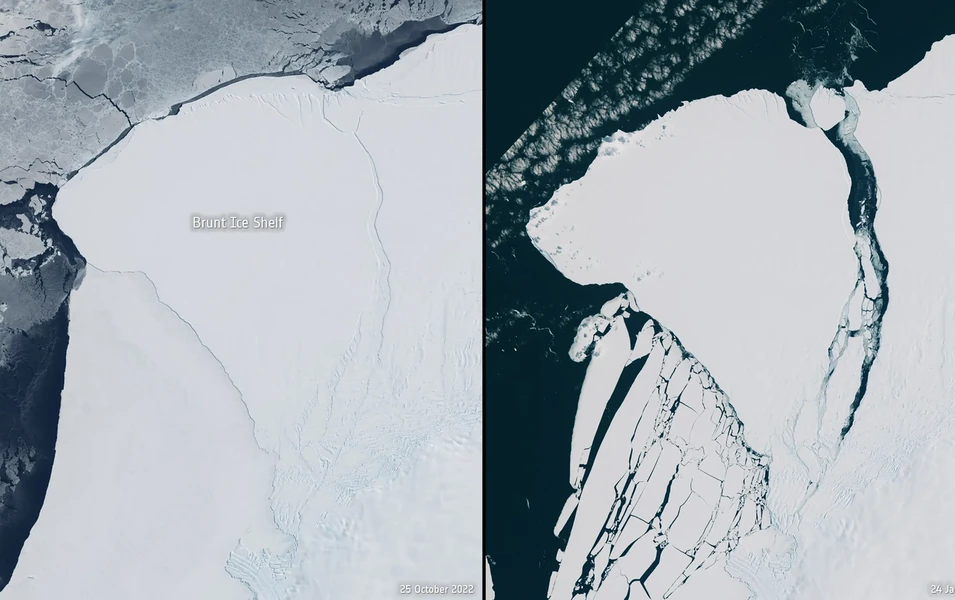 Hidden ice shelf channels found to speed Antarctic melt