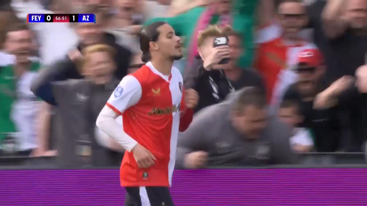 Feyenoord held to 1-1 draw by Alkmaar but qualify for Champions League