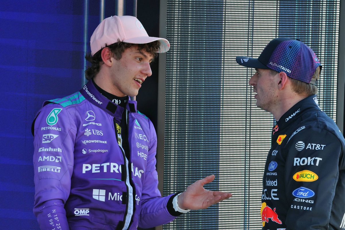 Verstappen onder de indruk van 'natuurtalent' Antonelli: "Niet veel ...