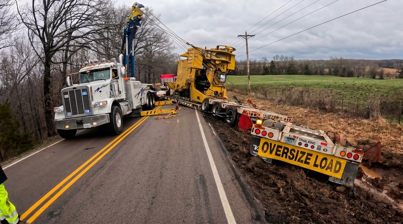 Rotator handles a 184,000-lb recovery