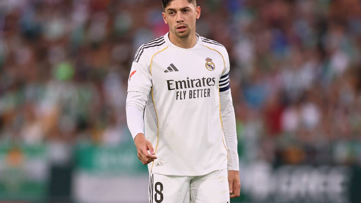 Why is Federico Valverde not playing tonight for Real Madrid vs Barcelona?