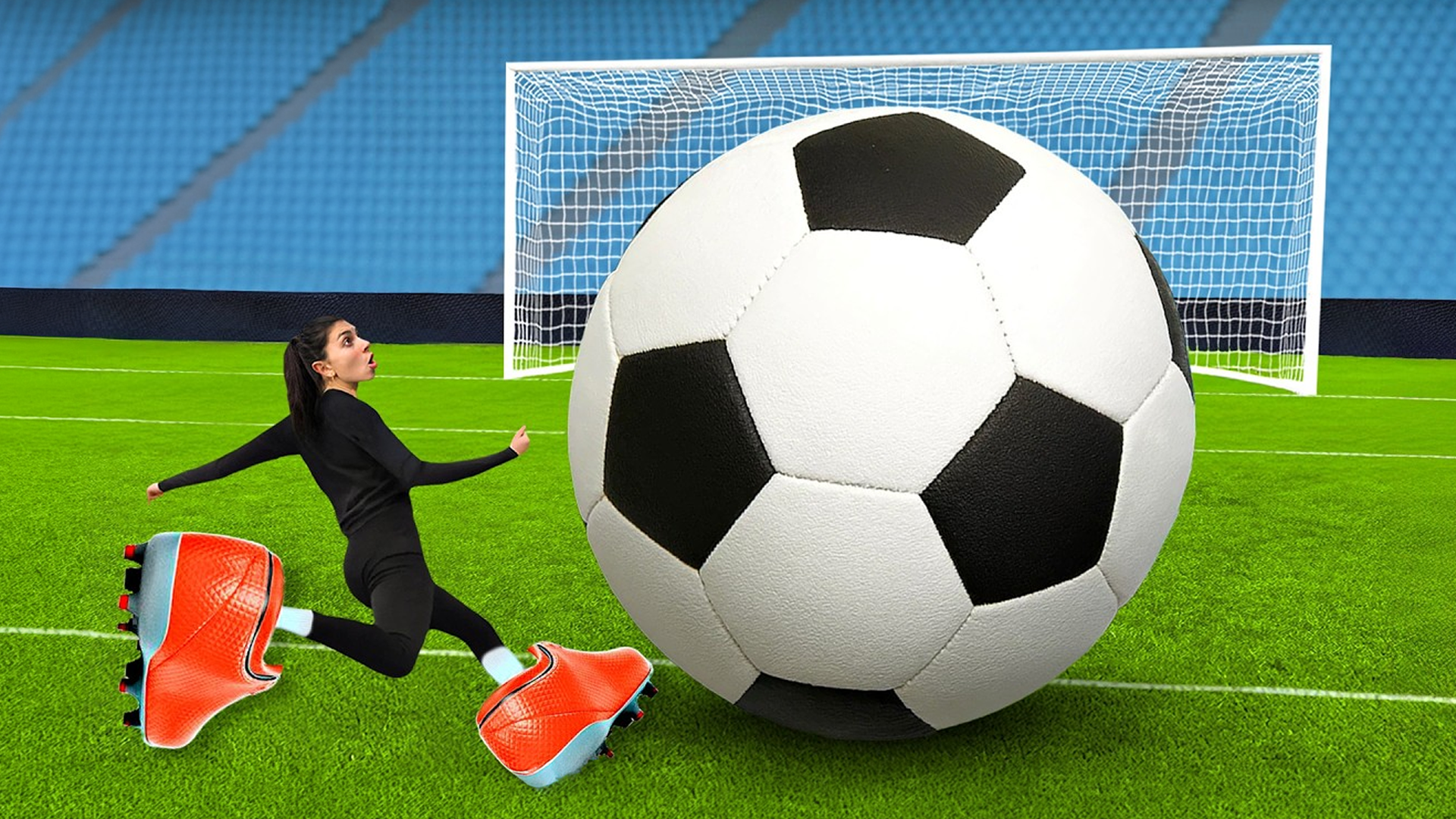 Testing world's biggest football products