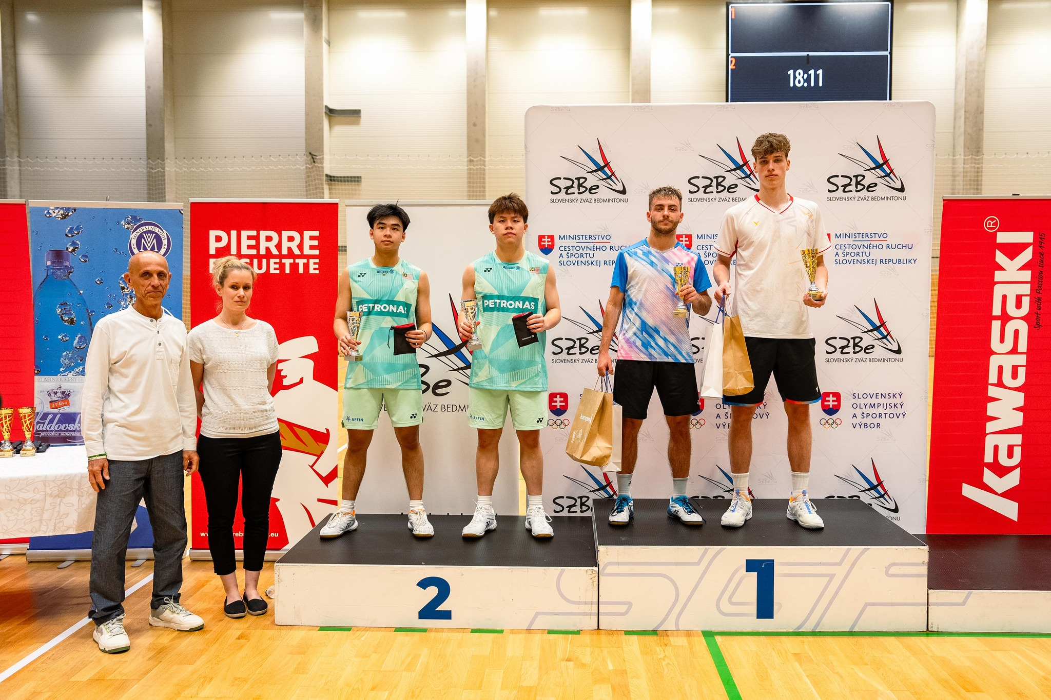 Slovak Open Badminton Tournament: Recent results and draw information