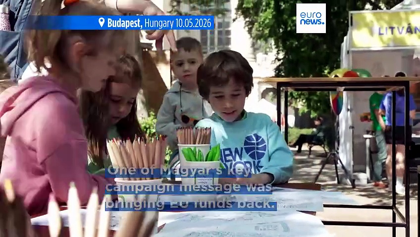 Budapest celebrates Europe with a massive festival under new government era