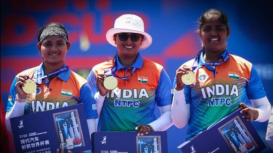 India women stun hosts China to win World Cup recurve team gold
