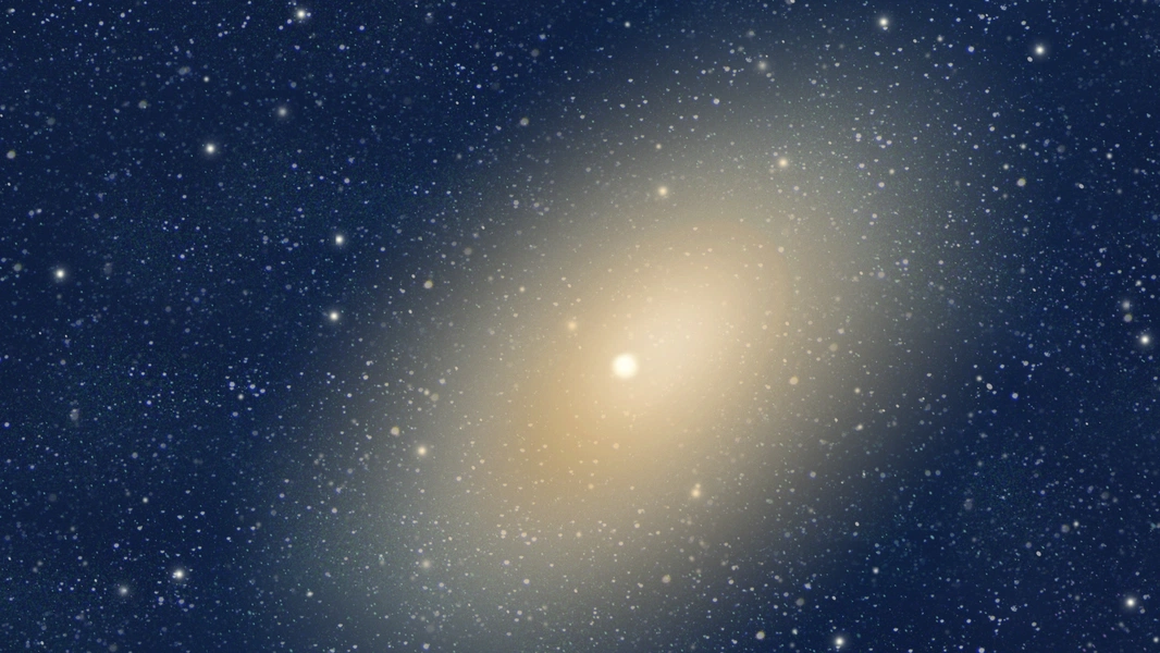 James Webb spots massive early galaxy with no rotation