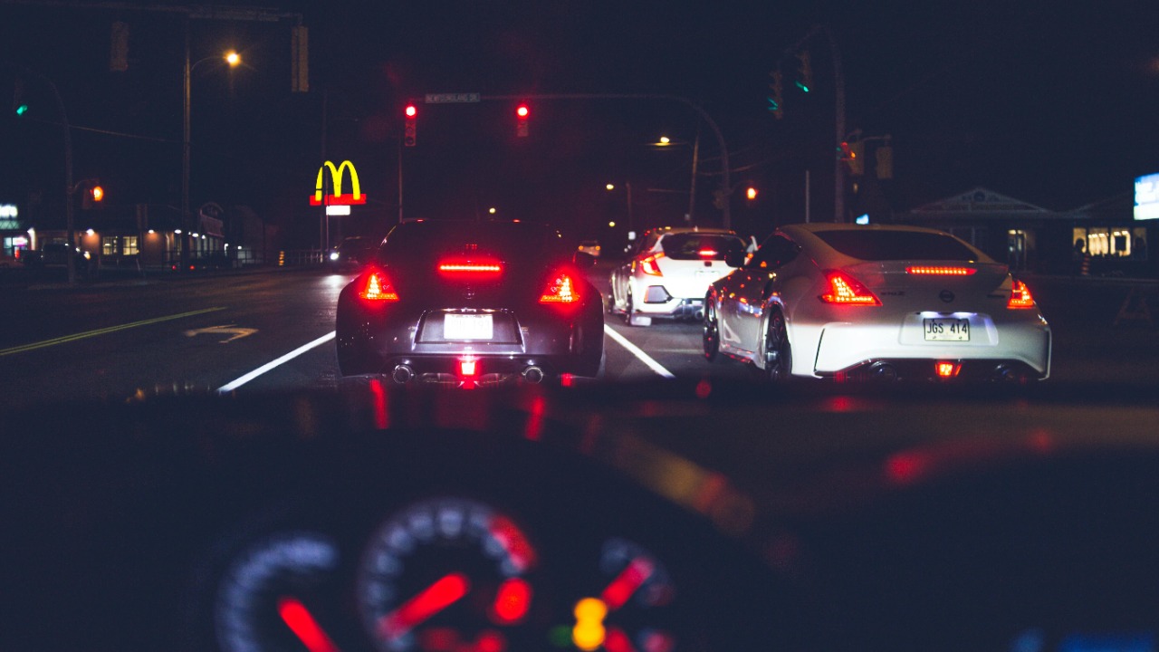 Why are so many cars driving at night with no rear lights on?