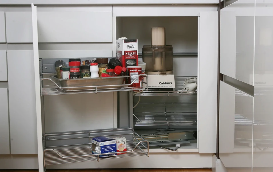 Smart and stylish kitchen rack ideas