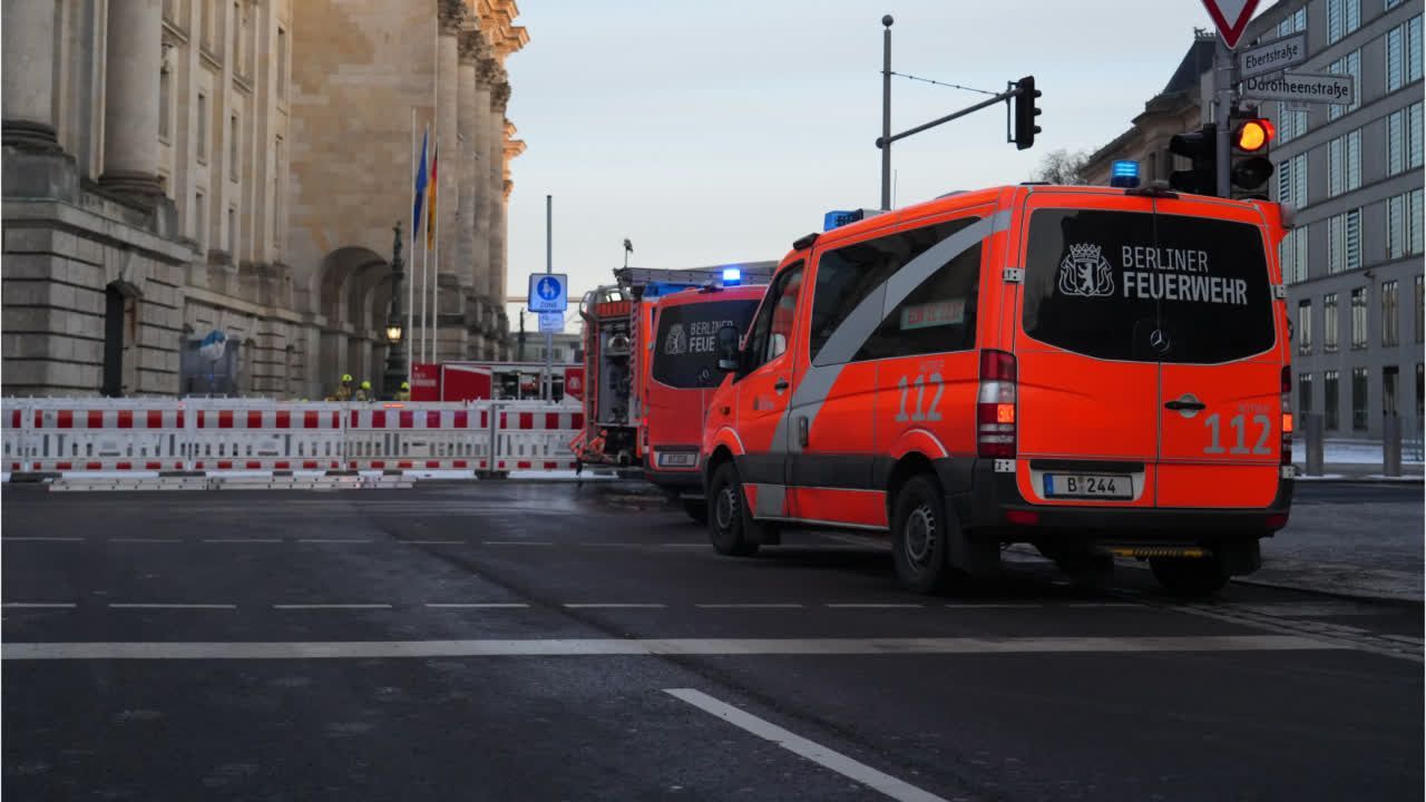Großeinsatz im Reichstag: Gas-Alarm