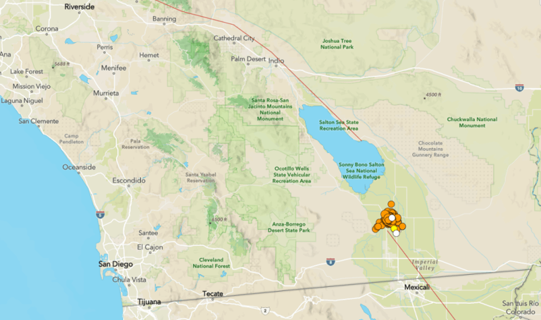 Southern California rattled by earthquake swarm
