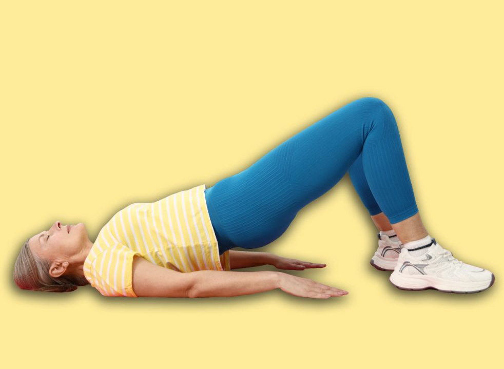 If you can hold a bridge this long after 55, your glute strength is elite