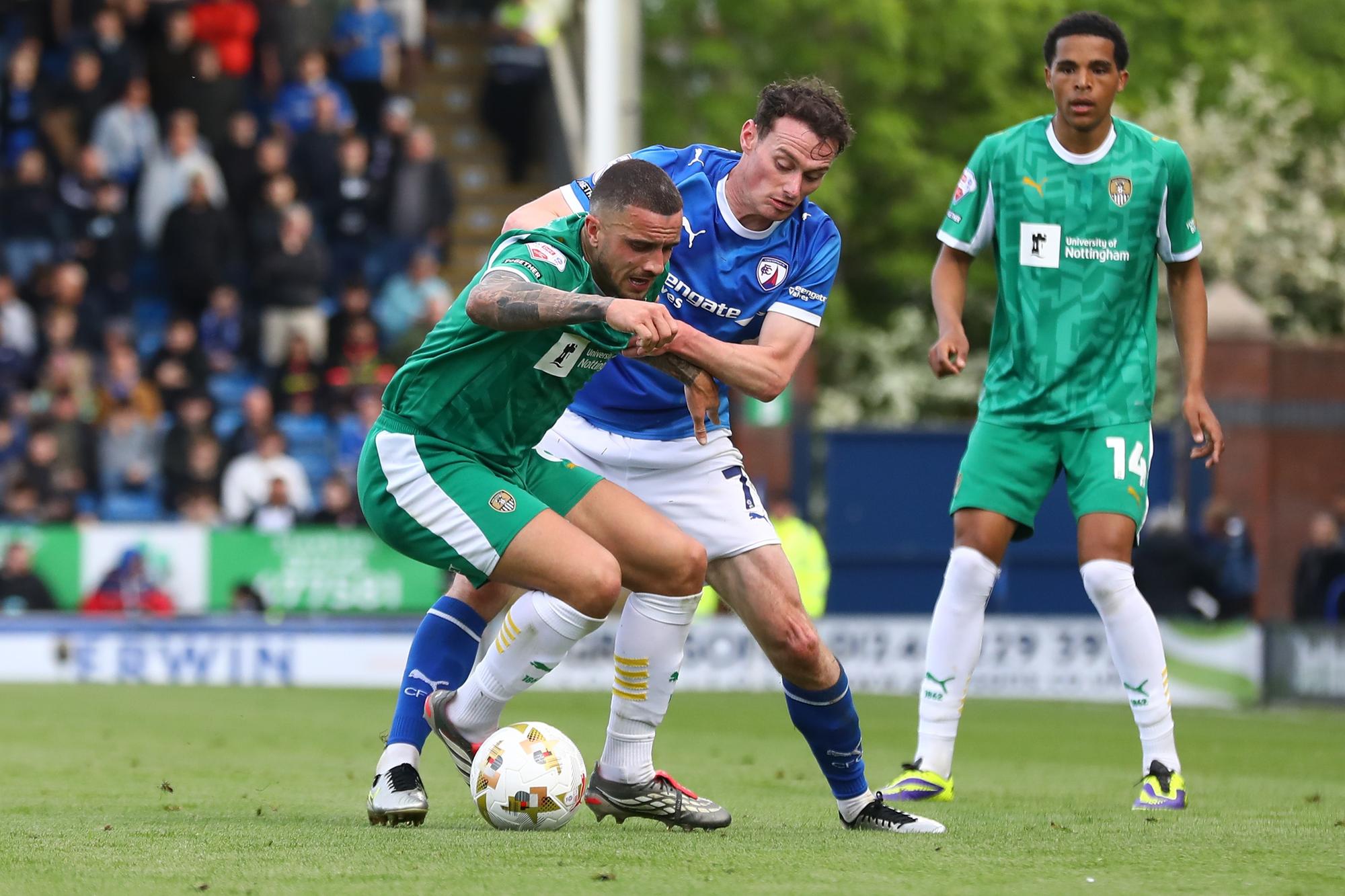 Penalty miss costly as Chesterfield miss out to Notts County in ...