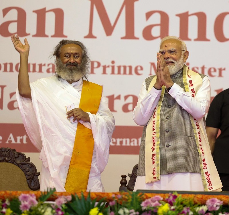 PM Modi attends mega Art of Living event in Bengaluru. All details inside