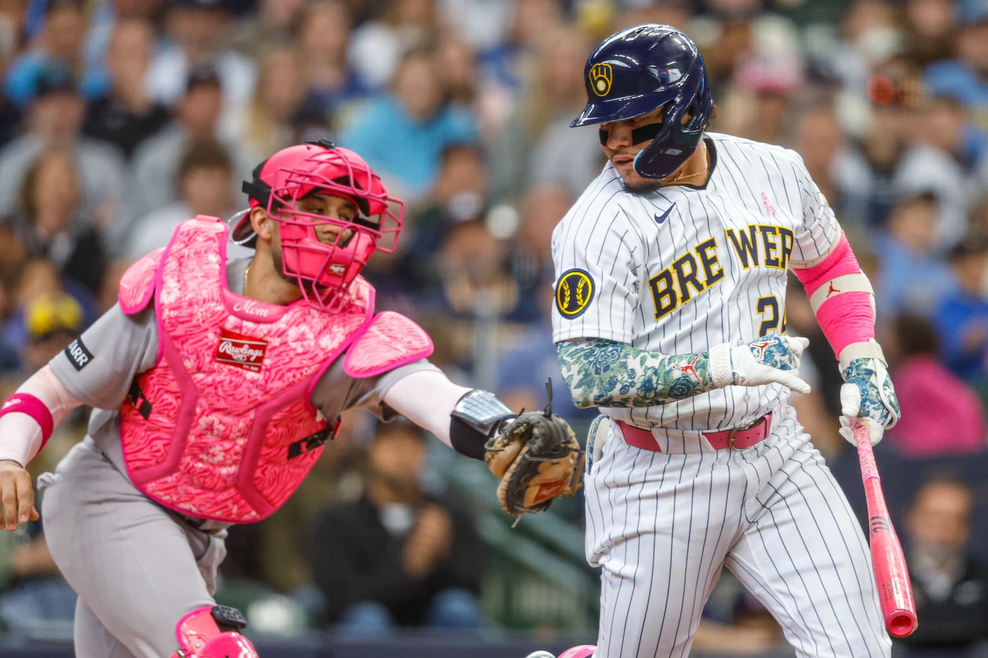 Turang's homer off Bednar in 9th helps Brewers complete sweep with 4-3 ...