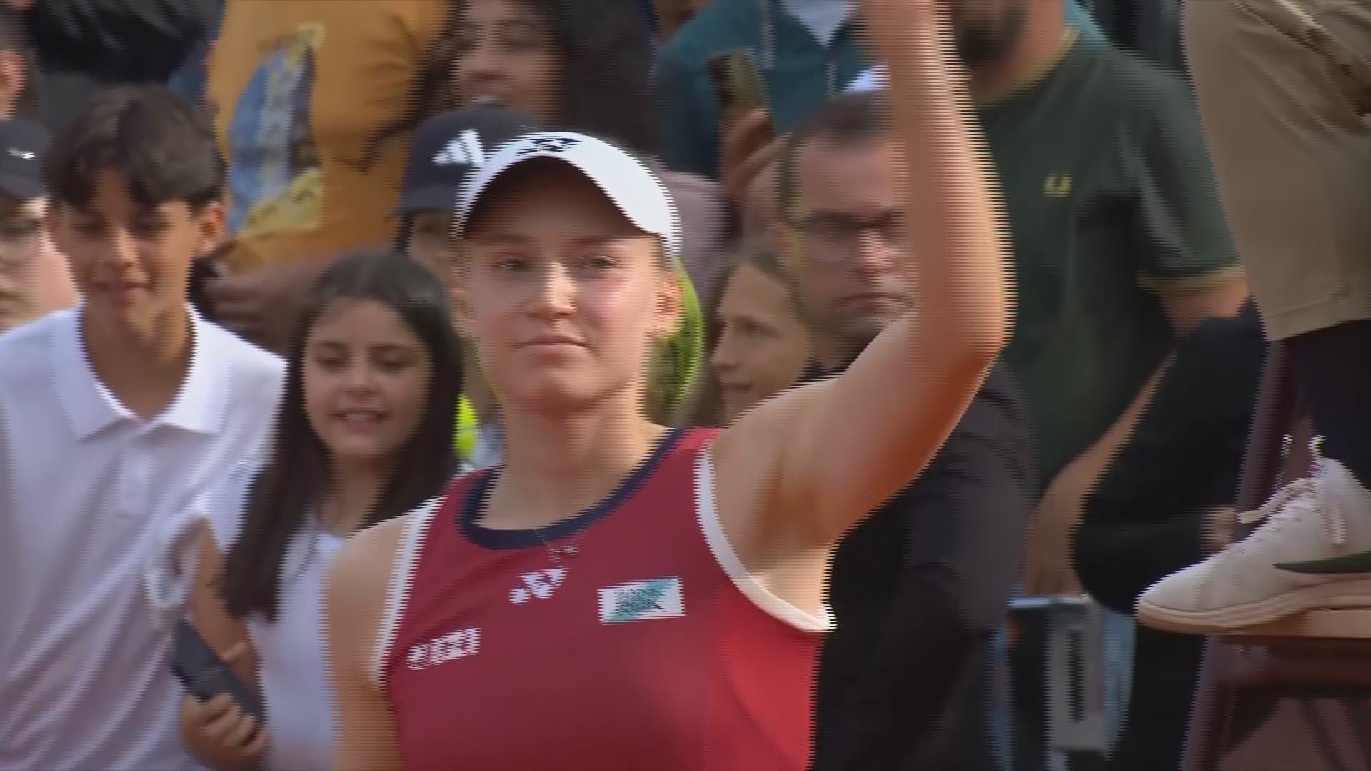 Rybakina ousts Elea in Rome to notch a season-leading 29th victory
