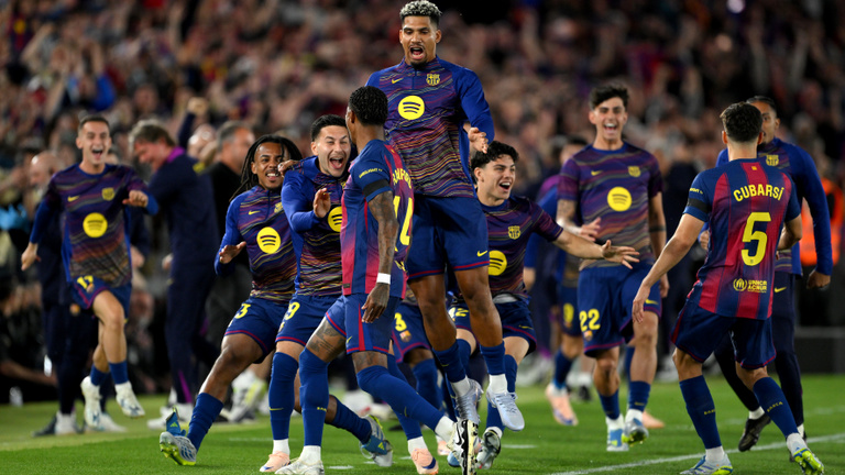 Bombagólokkal verte a Real Madridot az ezzel bajnokká váló Barcelona