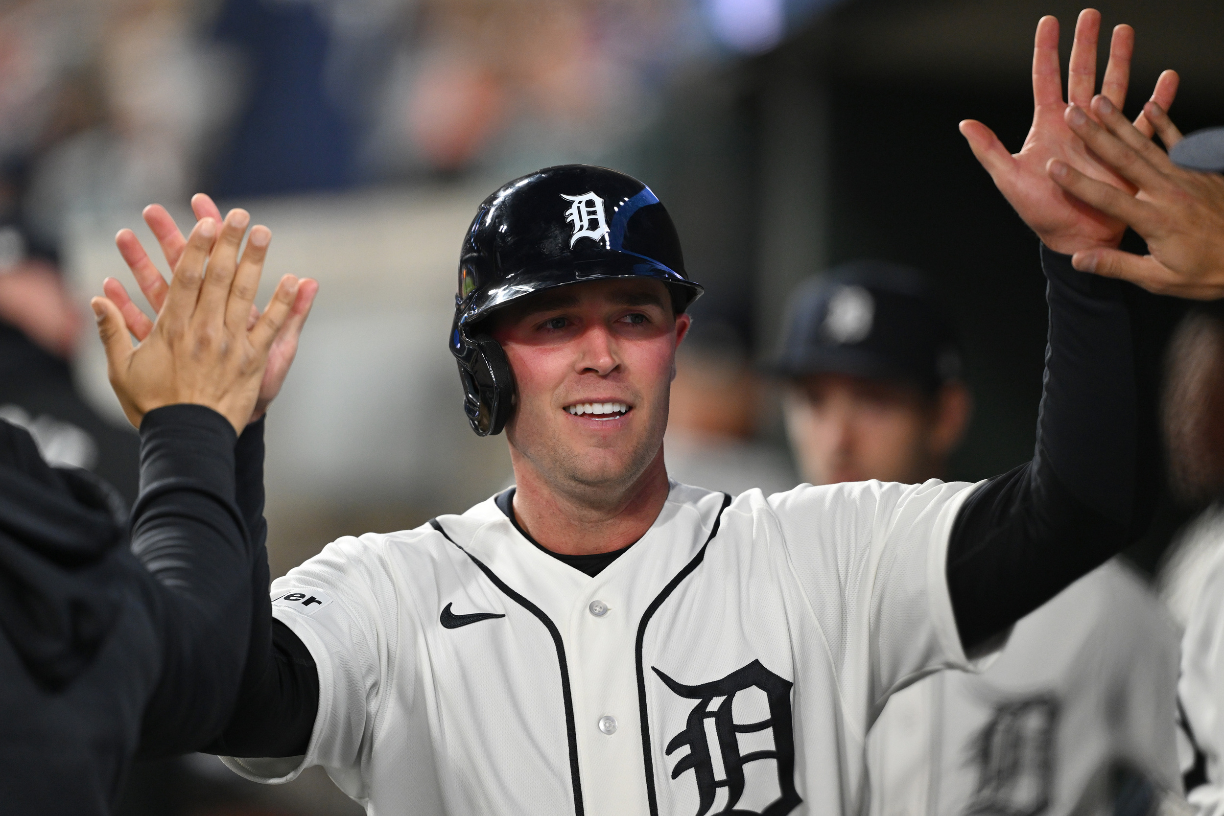 Tigers place Kerry Carpenter on 10-day IL, select Gage Workman