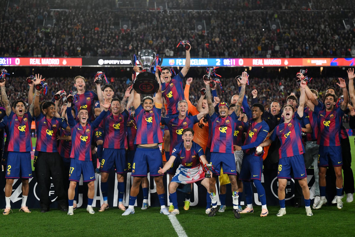 Barcelona clinch LaLiga title as Real Madrid beaten in El Clasico