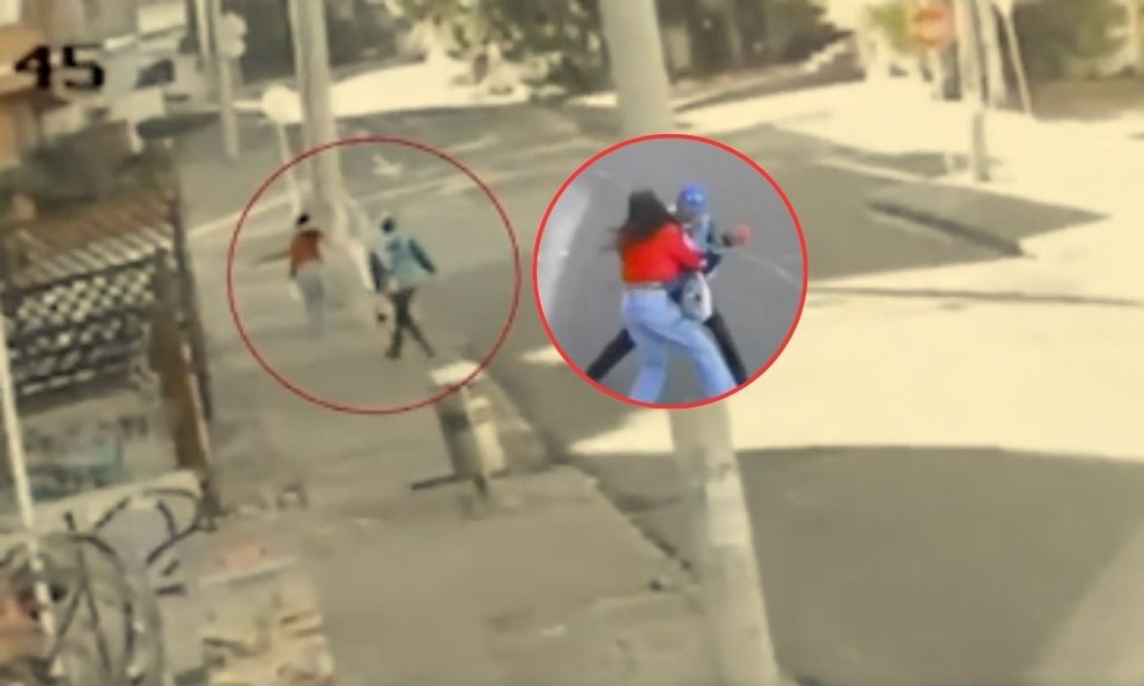 A mujer le arrebatan el celular, pero persigue y enfrenta al ratero; su ...