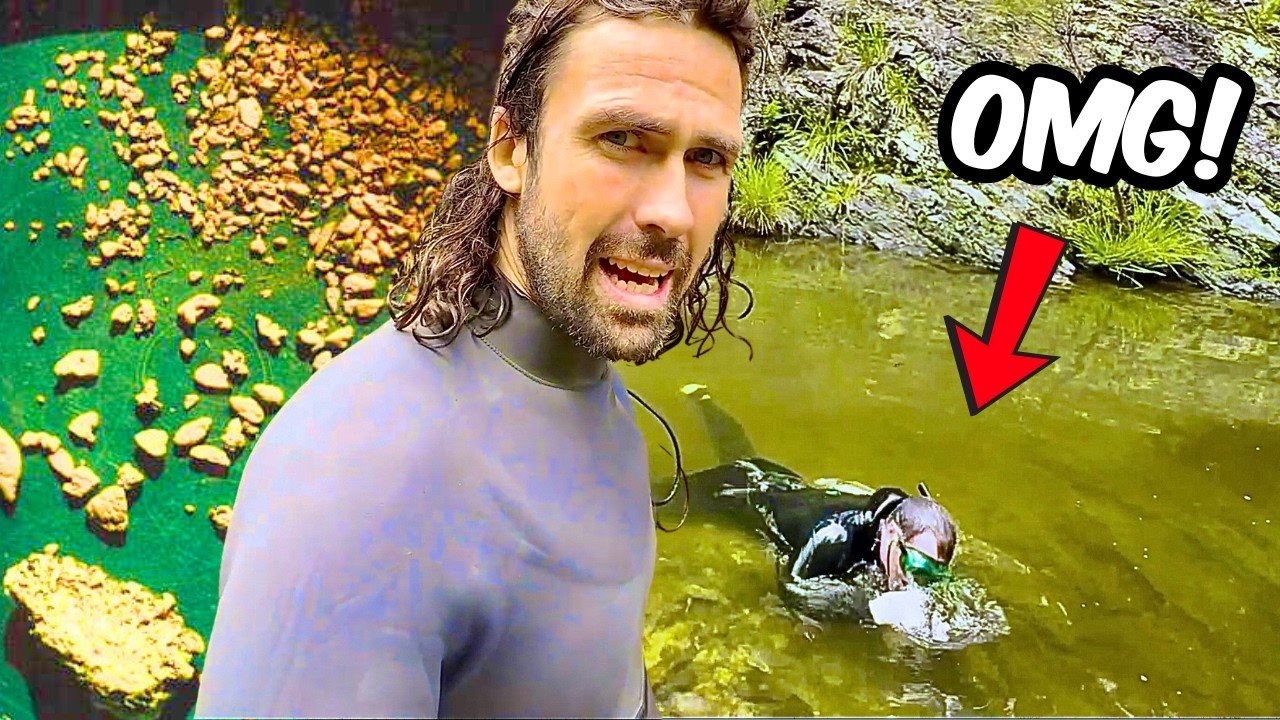 River filled with gold found sniping