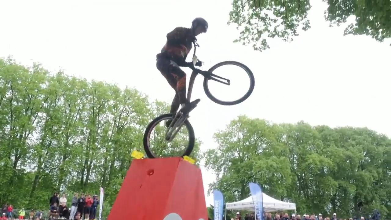 Julen Saenz wins dramatic 26" UCI Trials World Cup in Dole, France