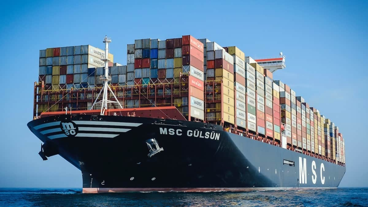 The colossal scale of modern container ships will astound you