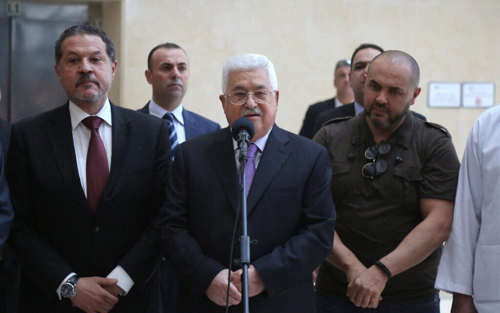 Early results in Fatah leadership vote show Abbas’s son, intelligence ...