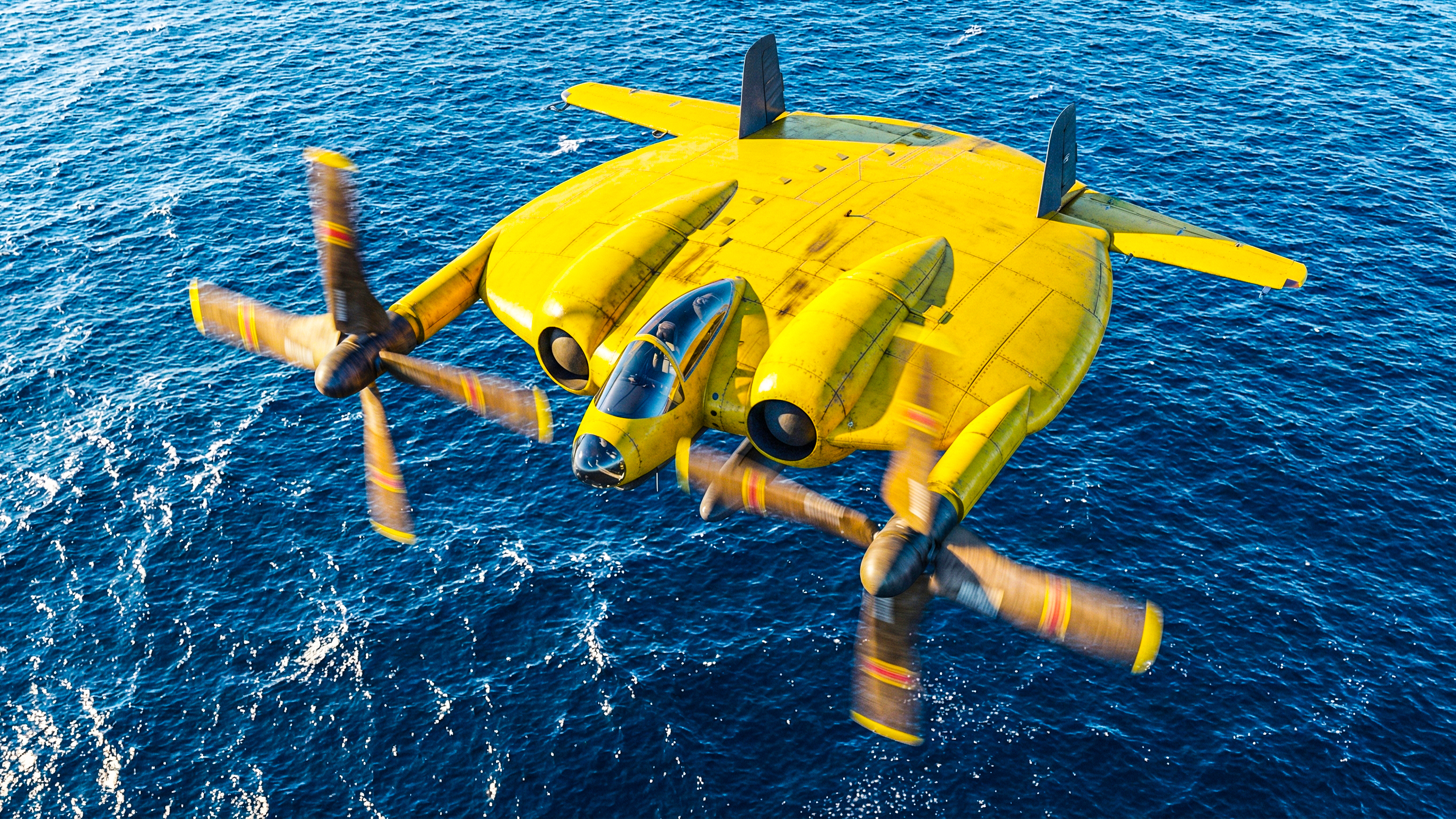 The flying pancake - the plane built to fly slower than anything else
