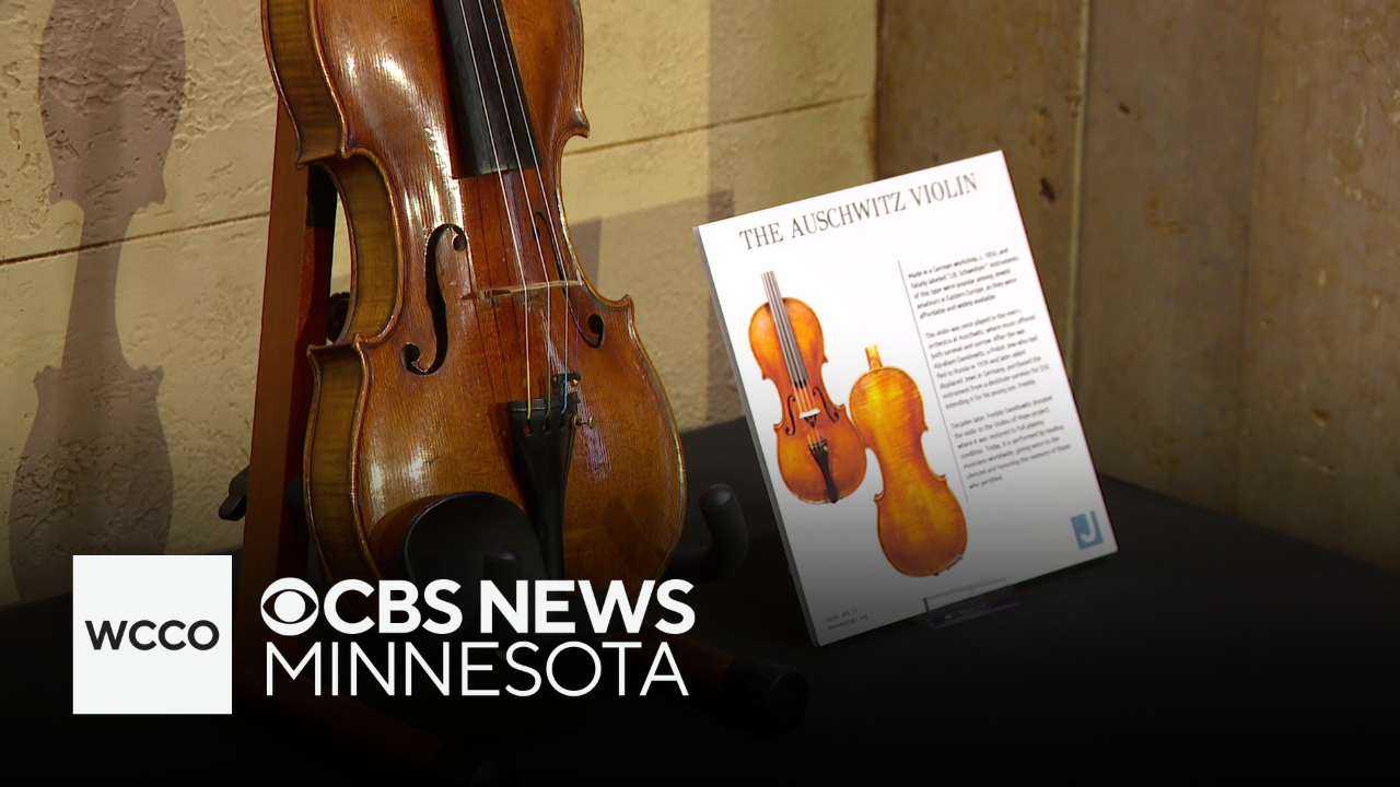 Violins of Hope, showcasing instruments from the Holocaust, on display ...