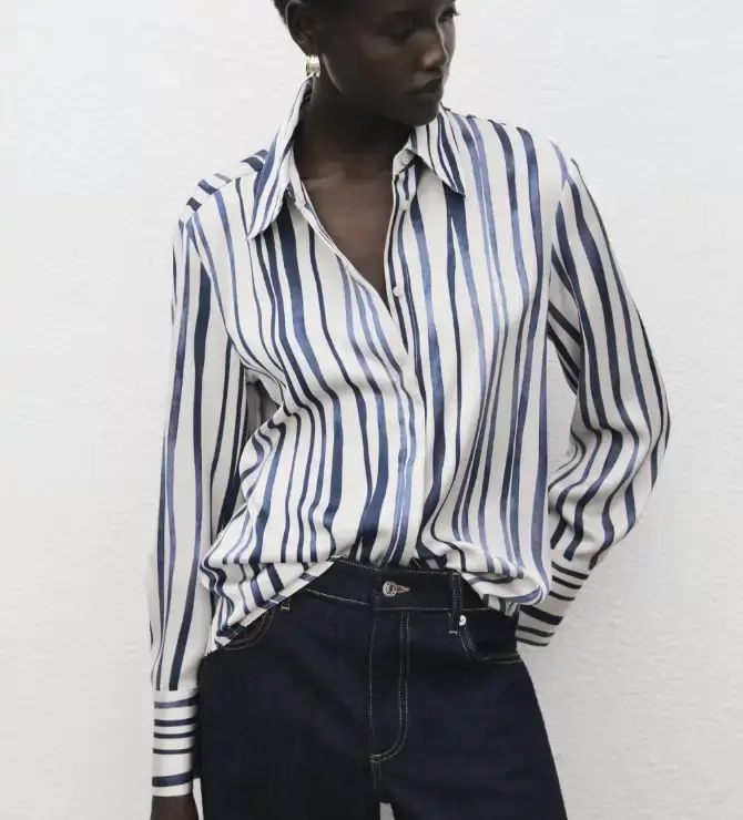 10 blusas de rayas marineras que no ensanchan y elevarán tus looks