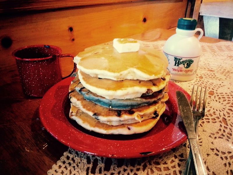 This charming New Hampshire farm serves breakfast with a petting zoo on ...
