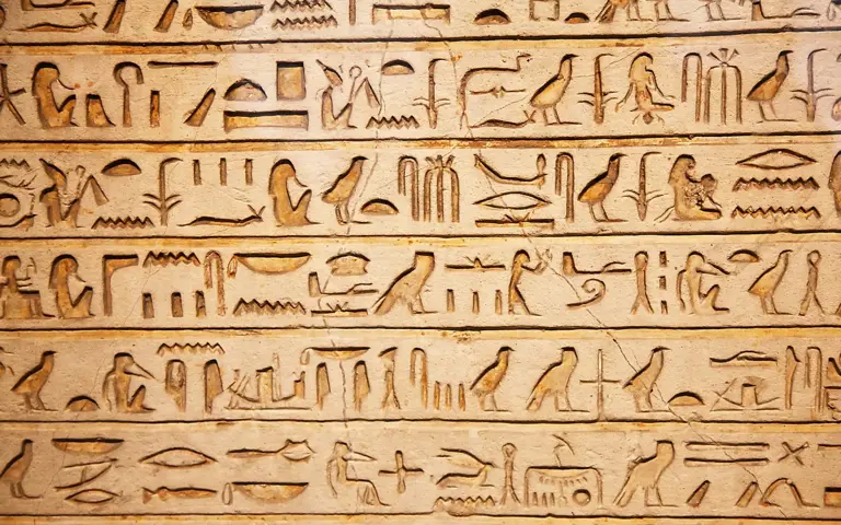 Which language was spoken in ancient Egypt?