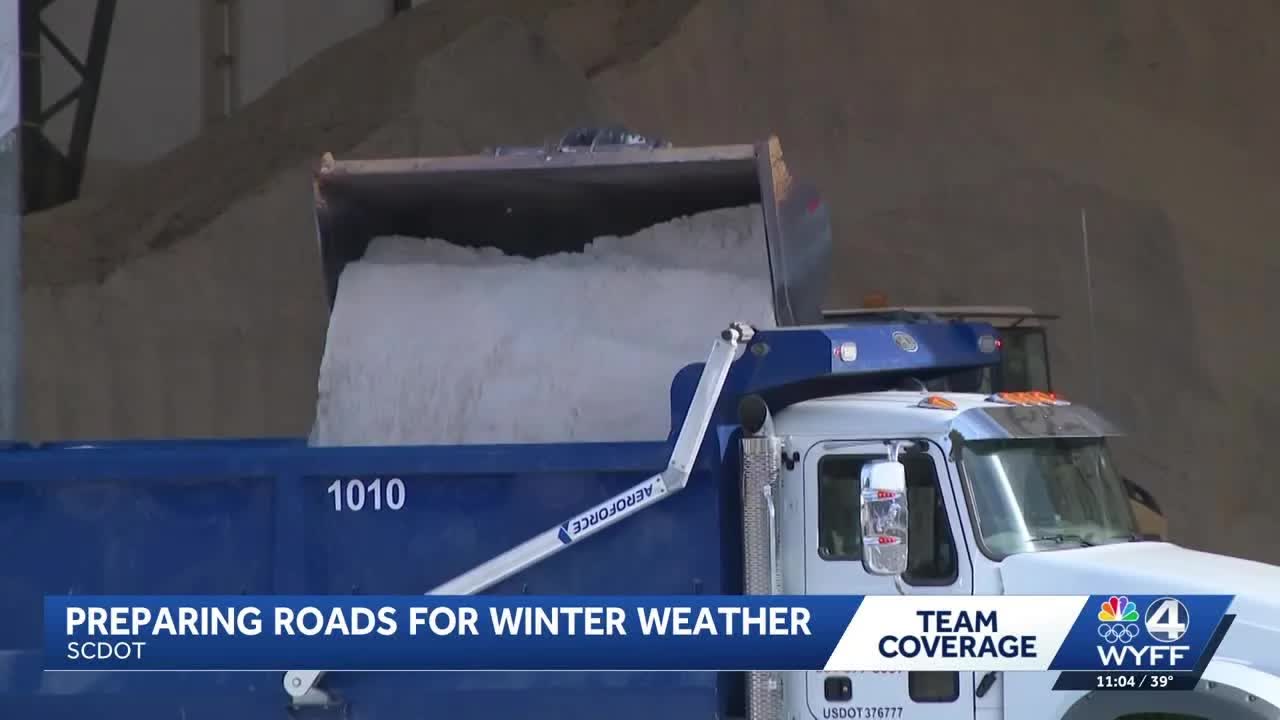 SCDOT prepares roads for winter weather