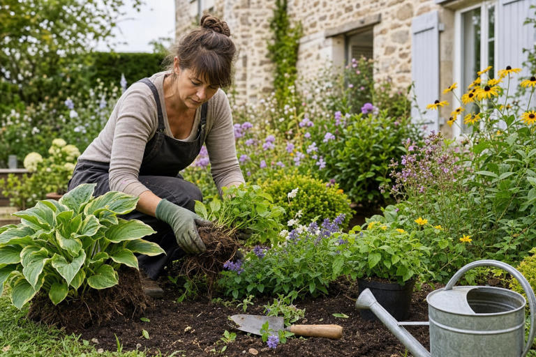 Vivaces de bordure : divisez hostas, géraniums et asters en mai pour ...