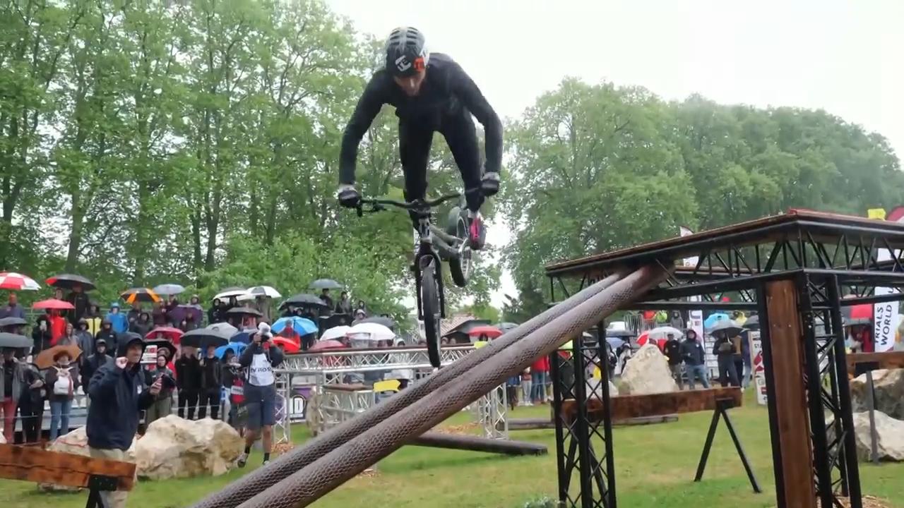 Frenchman Berchiatti wins 20" UCI Trials World Cup on home turf