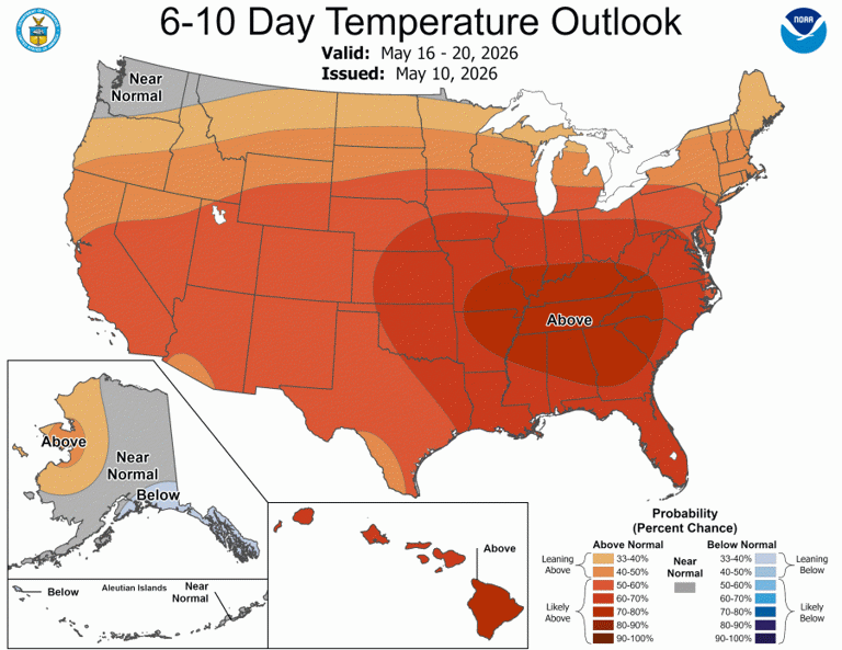 Warmer week ahead in central Iowa with storm chances