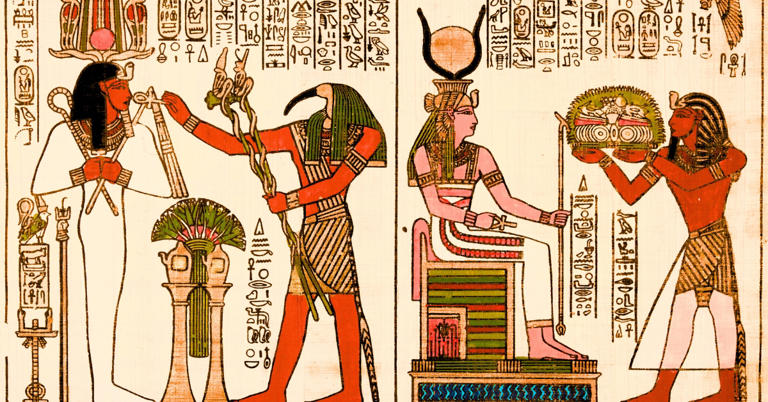 Which language was spoken in ancient Egypt?