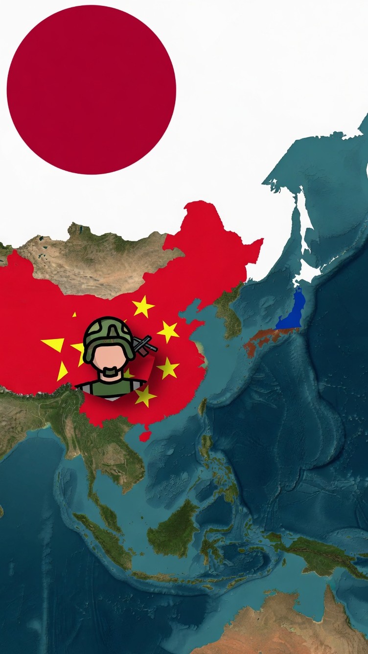 What if Russia and Japan swapped borders?