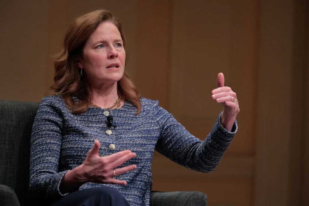 ‘They aren’t safe’: Concern for Justice Amy Coney Barrett’s two Black ...