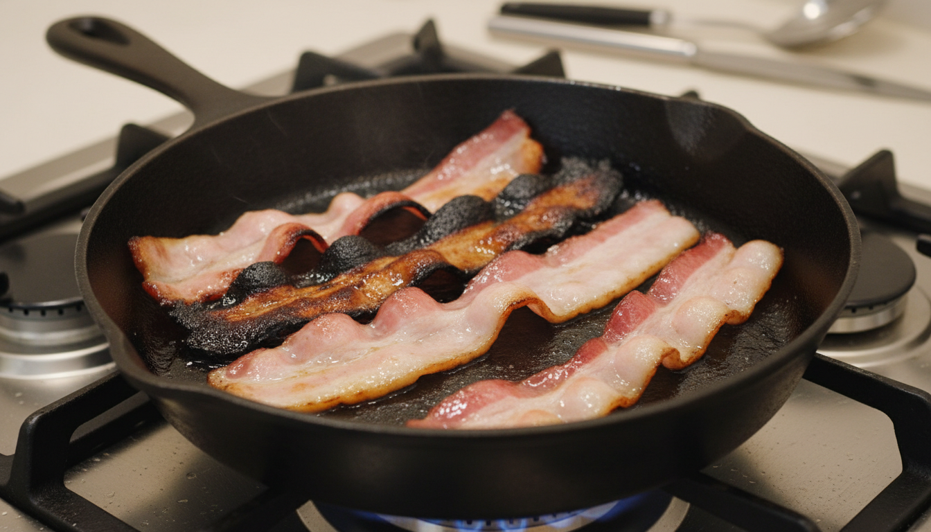 Master the Irish way to crispy chewy bacon without burning