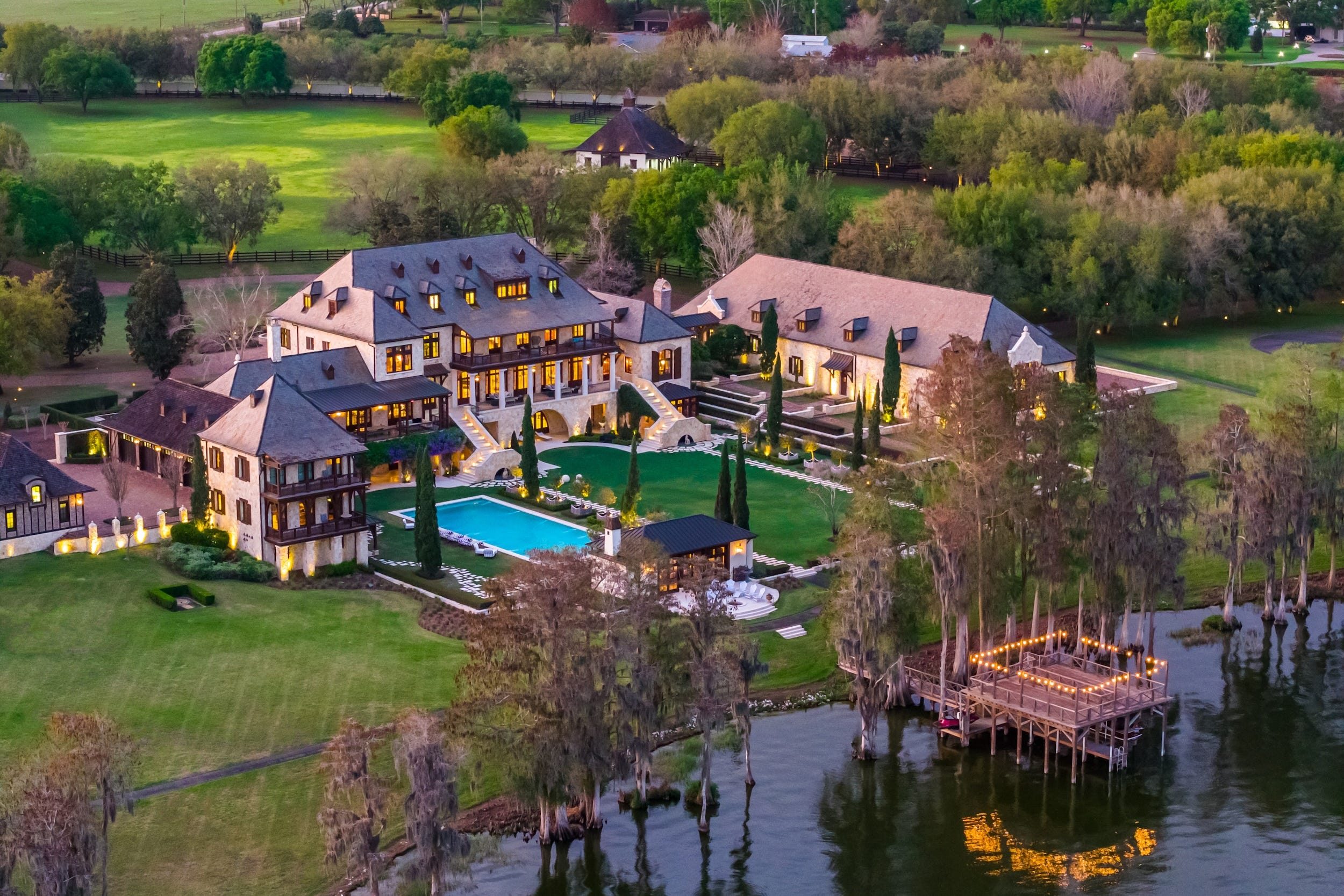 This $115-million French Normandy château in Florida features a private ...