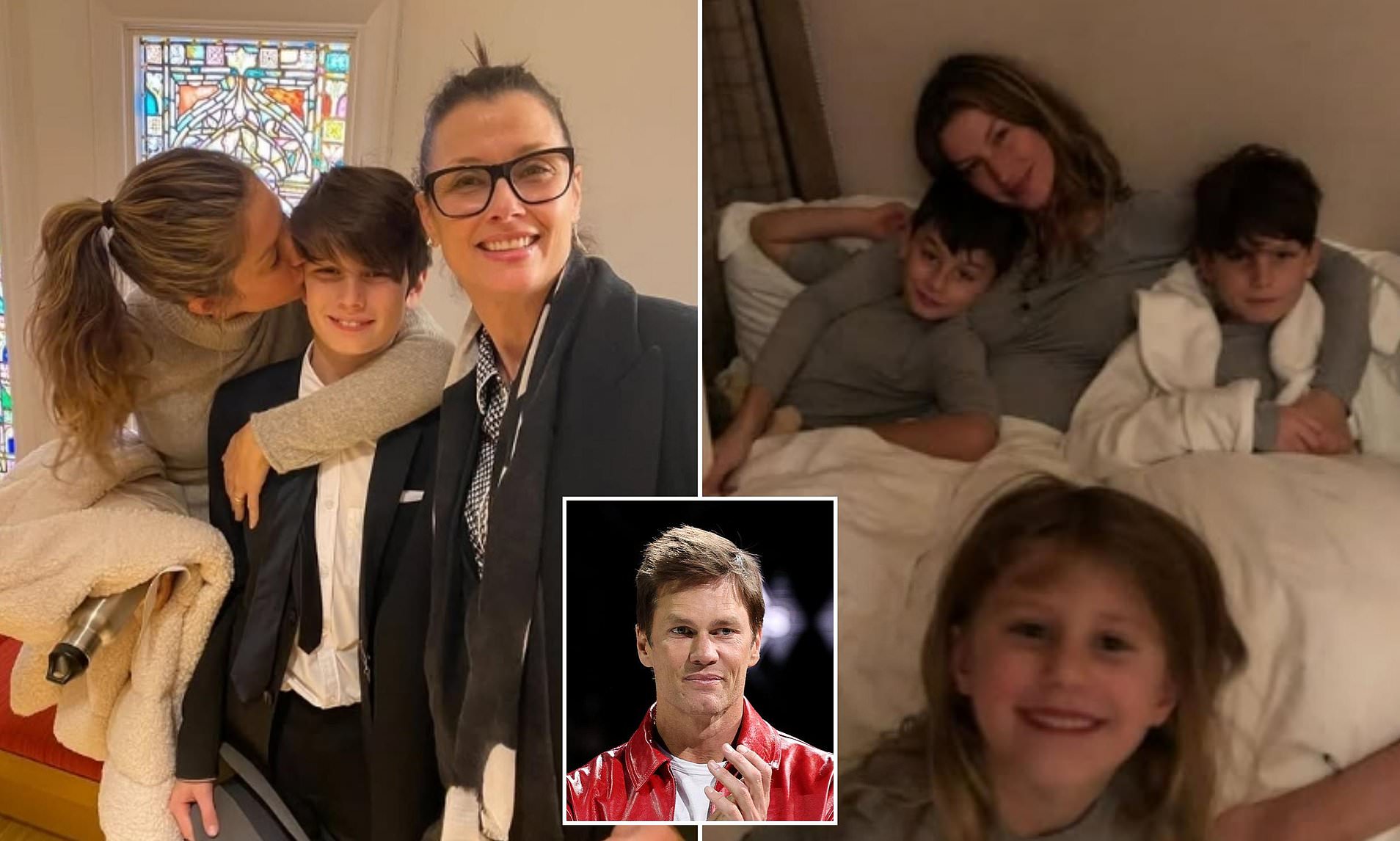 Tom Brady hails exes Gisele Bundchen and Bridget Moynahan as 'amazing ...