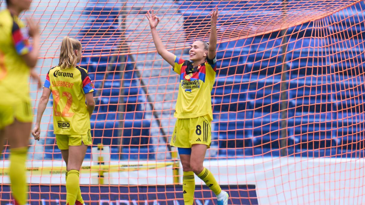 América aplasta 11-4 y avanza a tercera final de Liga MX Femenil al hilo