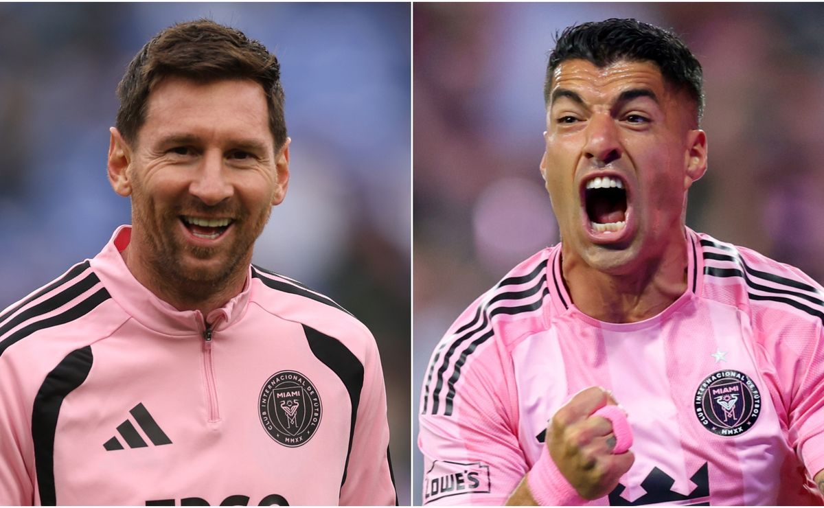 Lionel Messi and Luis Suarez celebrate Barcelona’s La Liga title after ...