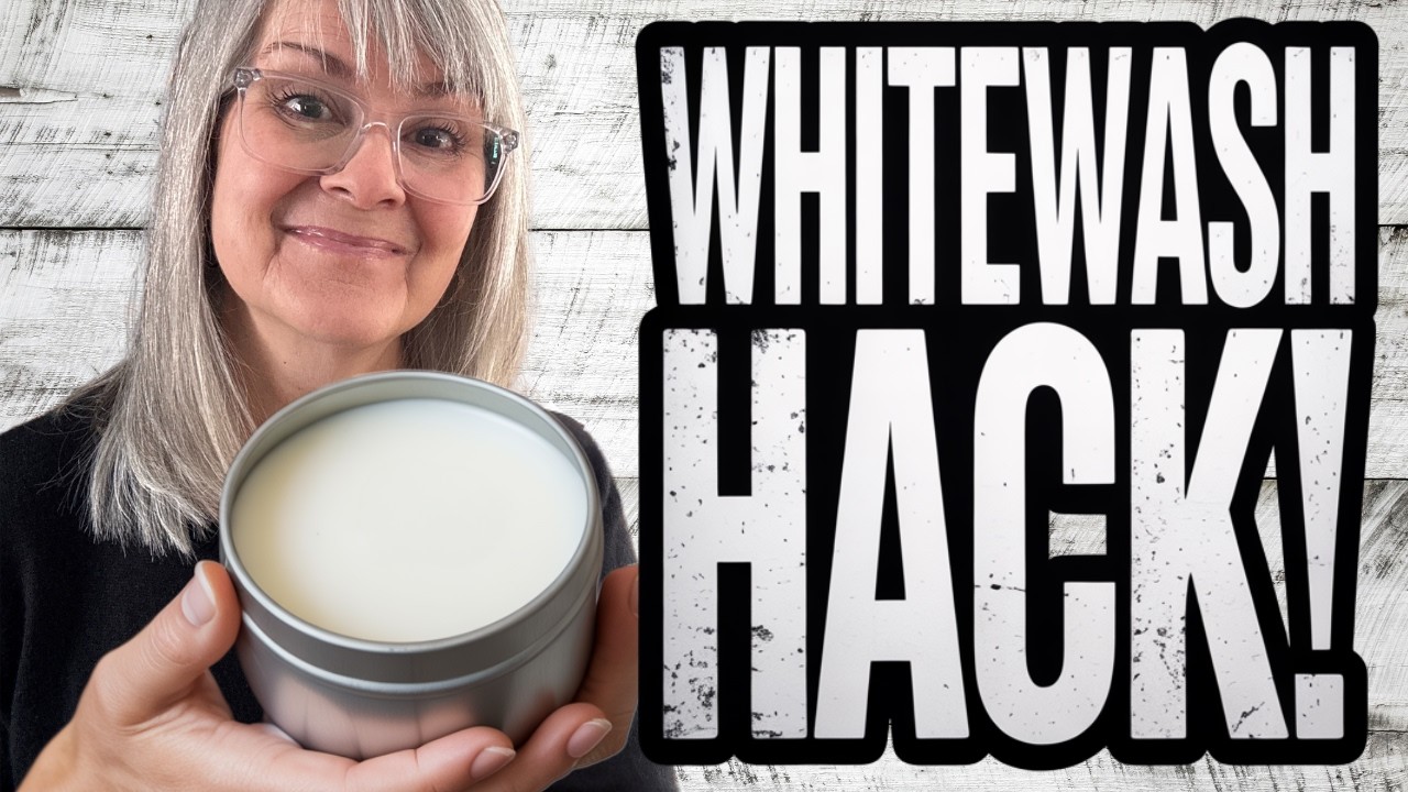 Mind-blowing DIY white wax hack for the perfect whitewash