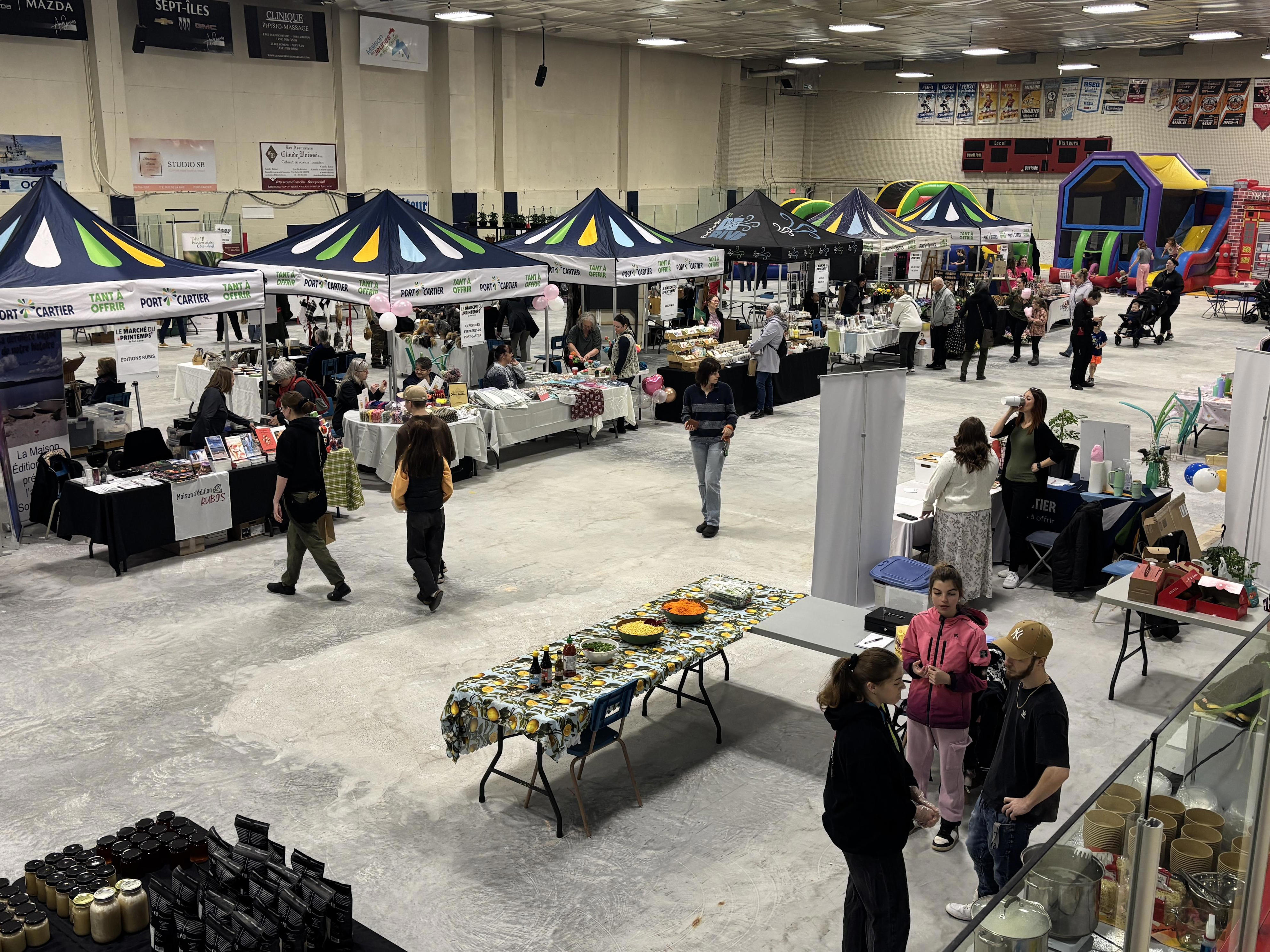 Un marché du printemps sous le signe de la bienveillance à Port-Cartier