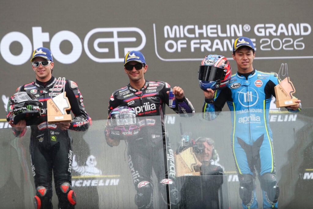 Aprilia manager says there's one word he doesn't want to hear after ...