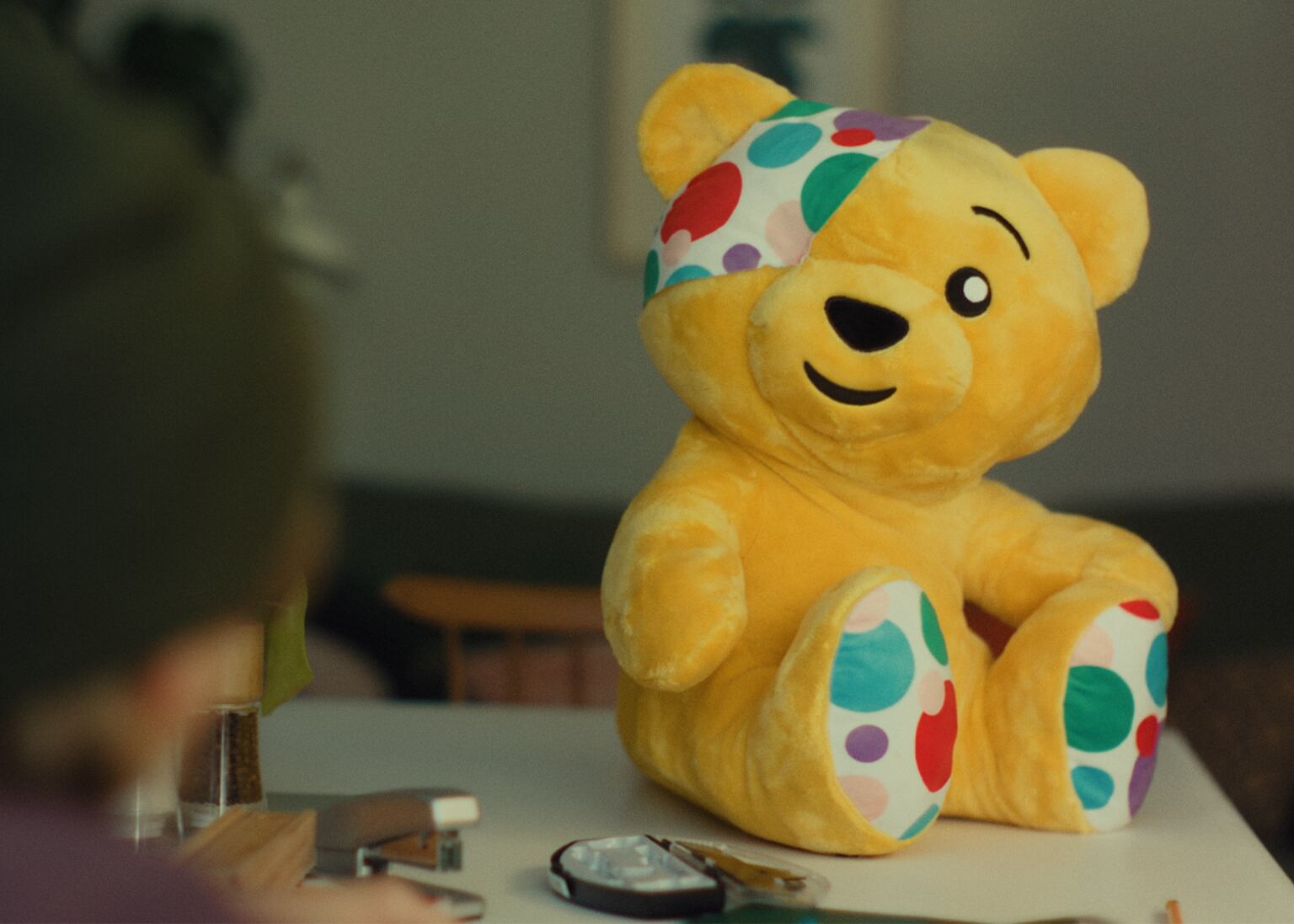 Pudsey Bear finds voice for Children in Need’s mental health campaign