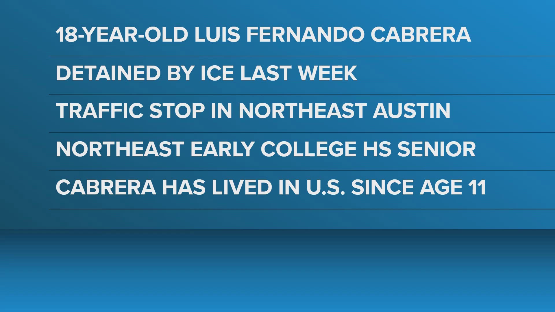 Calls for release of Austin teen detained by ICE
